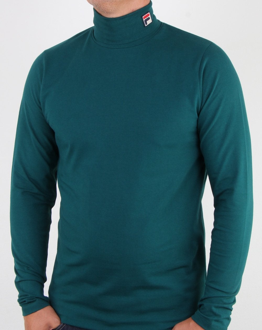 Fila Vintage 19th Roll Neck Atlantic Deep – 80's Casual Classics
