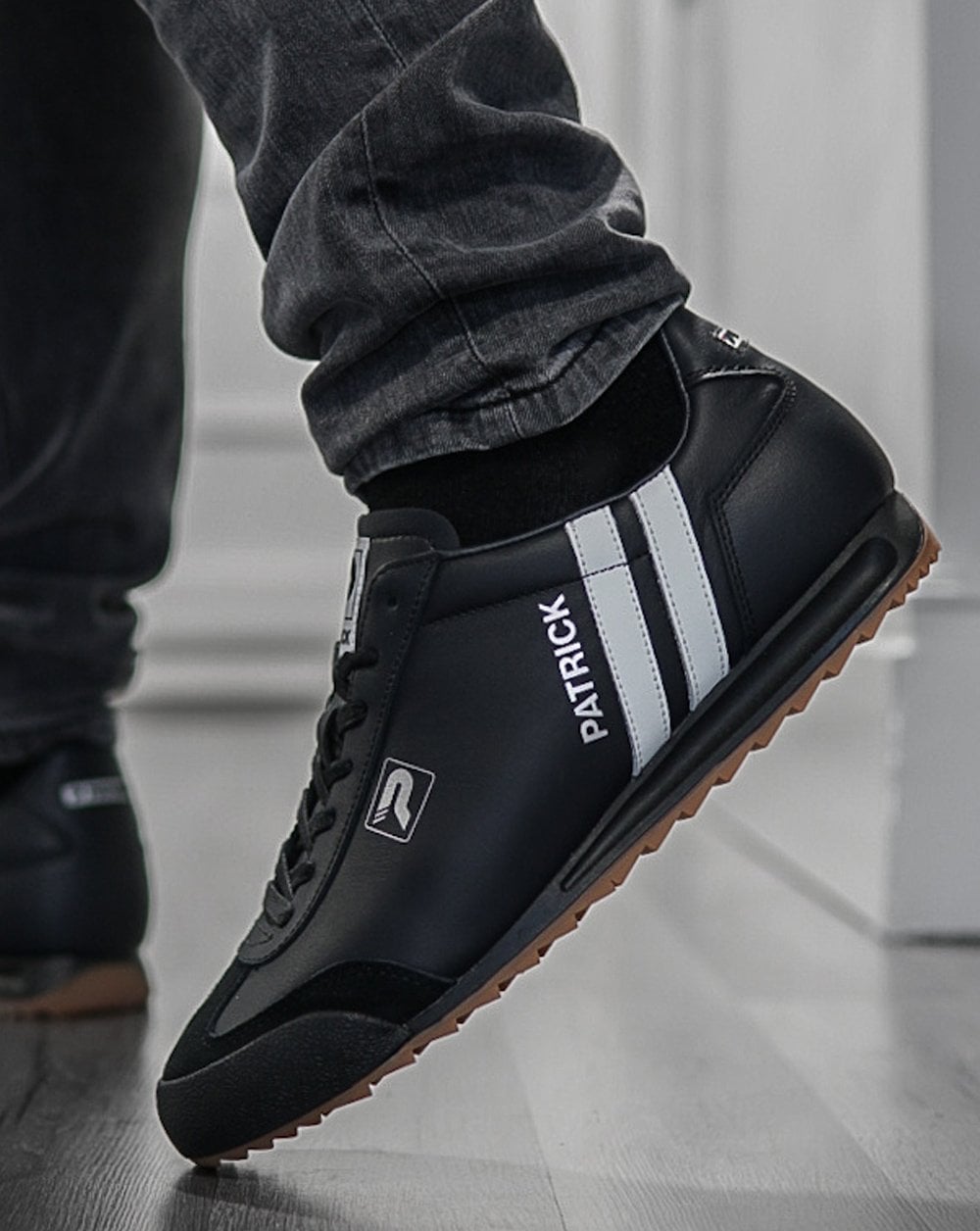 Patrick Liverpool Trainers Black - 80s Casual Classics – 80's Casual ...
