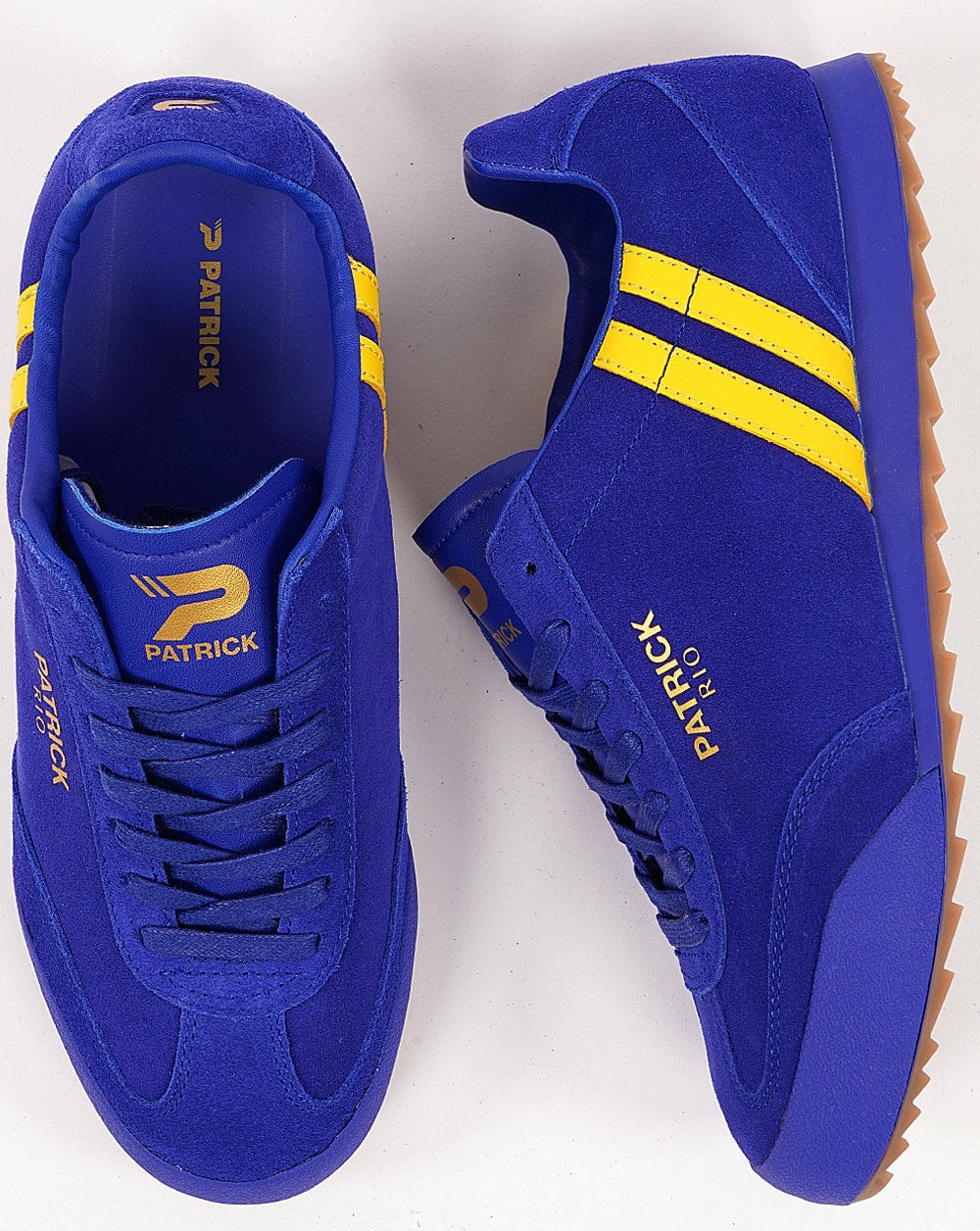 Patrick Rio Trainers Royal Yellow – 80's Casual Classics